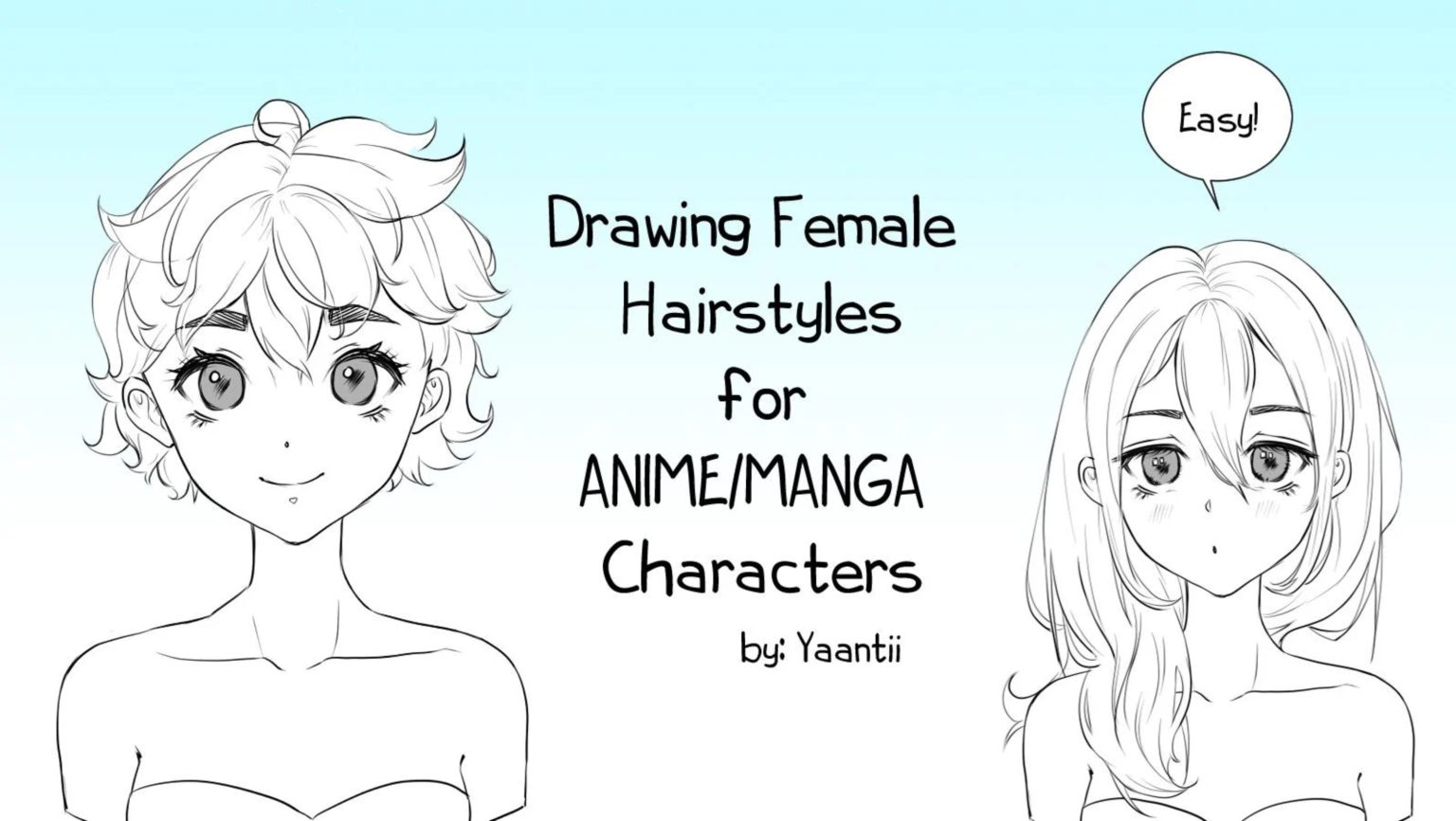 How To Draw Anime Faces in 7 Easy Steps - How To Draw Faces With JR