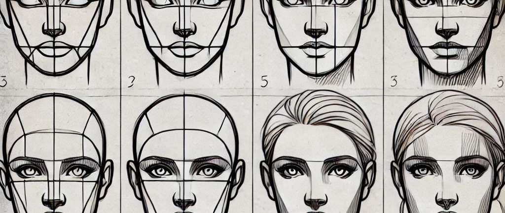 Learn How to Draw Faces: Step-by-Step Tutorials - How To Draw Faces With JR