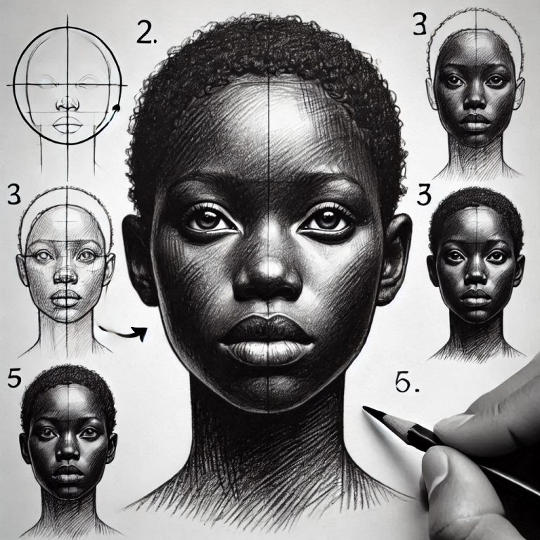 Learn How to Draw Faces: Step-by-Step Tutorials - How To Draw Faces With JR