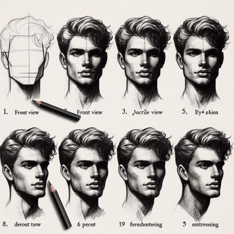 Learn How to Draw Faces: Step-by-Step Tutorials - How To Draw Faces With JR
